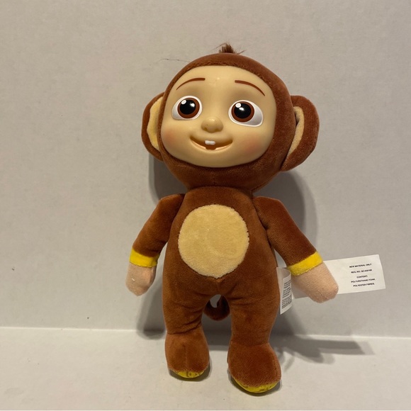 Toys | Cocomelon Jj In Monkey Costume Plush Doll 8 Soft Body Doll 221 ...